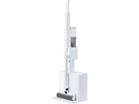 【仕様】2．0Lの大容量ダストパックを搭載したドック式のサイクロンスティッククリーナーです。充電ドックに本体をセットすることで、サイクロン式のスティッククリーナー本体のダストケースからドック内部のダストパック（紙パック式）にごみを移し、まと...