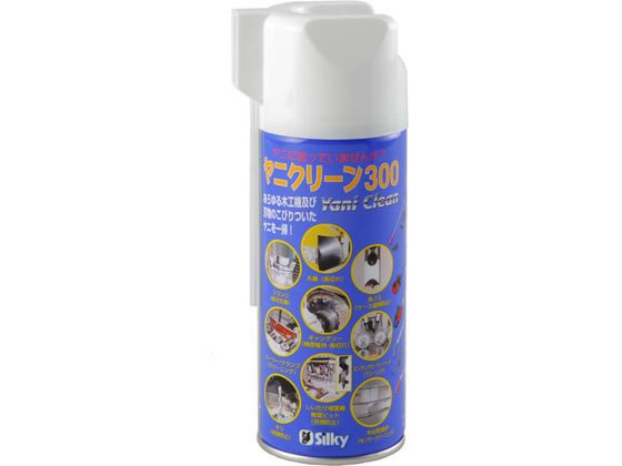 【仕様】●サイズ：185×70mm　●容量：300ml　●重量：370g【備考】※メーカーの都合により、パッケージ・仕様等は予告なく変更になる場合がございます。【検索用キーワード】シルキー　ヤニクリーン30001−30　X206SNヤニ汚れ...