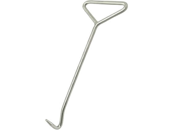 【商品説明】本体には頑丈な炭素工具鋼を使用しサビに強いニッケルメッキ仕上げ。先端は吊上げた物が抜け落ちにくい構造です。【仕様】●重量：265g●材質：炭素工具鋼【備考】※メーカーの都合により、パッケージ・仕様等は予告なく変更になる場合がござ...