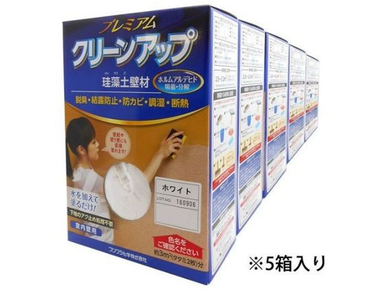 【商品説明】古壁（せんい壁等）、ビニールクロスなどを簡単リフレッシュ！ホルムアルデヒドを吸着除去し、かつ、調湿性を持つ珪藻土壁材で健康的な部屋に！【仕様】●内容量：15kg（1坪用×5袋入）●色：ホワイト●乾燥時間：約1日〜2日（20℃）●...