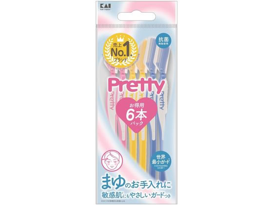 【商品説明】●刃先のクシ目状の細かいガードが、肌への負担をやわらげます。●滑りにくいソフトハンドルで持ちやすいオーバーサイズ、肌にフィットする角度でスムーズなそり心地です。【仕様】●内容量：6本　●成分：［刃部］ステンレス刃物鋼、チタニウム...