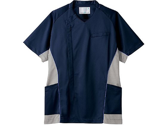 【商品説明】ストレッチが効いて動きやすく、汗染みが目立ちにくい機能素材「デュアルファイン」を採用。着脱がしやすい肩口スナップボタン仕様。スムーズな肩まわりの動きを実現するパターンデザインで、動きをサポート。時計などを掛けるのに便利な、ウエス...