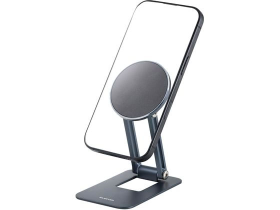 【商品説明】マグネットで簡単にスマートフォンの着脱可能。MagSafe対応スマホケースや付属のメタルプレートと併用することで、MagSafe非対応の端末でも使用できます。マグネット部分は360度回転し、スマホの縦向き・横向きの切り替えがスム...