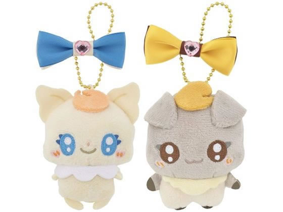 【商品説明】持ち歩きにぴったりなサイズ感のマスコットです。ボールチェーン付きなので、ぷちきゅあ　のマスコットといつでも一緒におでかけできます！「ここ」と「なっつ」の2種セットです。【仕様】●対象年齢：3歳以上●セット内容：本体×2（リボン付...