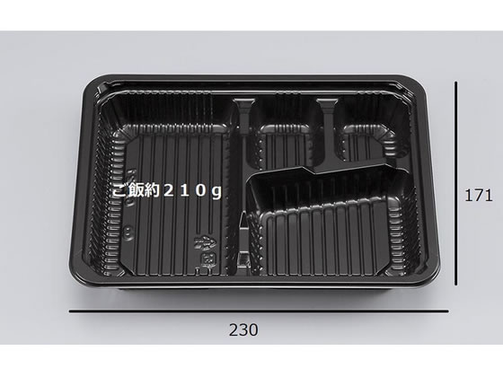 【商品説明】※蓋は別売り。ご飯や揚げ物にピッタリです。【仕様】●サイズ：230×171×34mm材質：HIPS●入数：50枚【備考】※メーカーの都合により、パッケージ・仕様等は予告なく変更になる場合がございます。【検索用キーワード】シーピー...