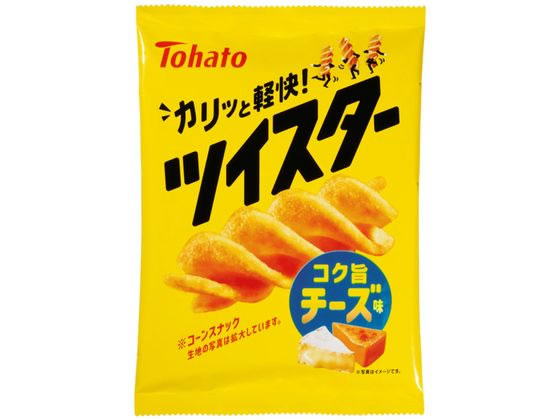 【商品説明】●カリッと軽快な食感のコーンスナック。チェダーとカマンベールのWチーズパウダーを使用し、コク旨いチーズ味に仕上げました。ツイスト形状による気分爽快な食感と食べごたえをお楽しみいただけます。【仕様】●内容量：56g【備考】※メーカ...