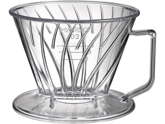 【商品説明】●ハンドドリップ初心者にむけた、台形＋小さな二つ穴とスパイラルリブのコーヒ—ドリッパーです。●コーヒー粉の計量も簡易にできるよう、ドリッパーにメモリを設定。●スパイラルリブと小さな二つ穴の仕様にして、コーヒーが膨らみやすく味の再...