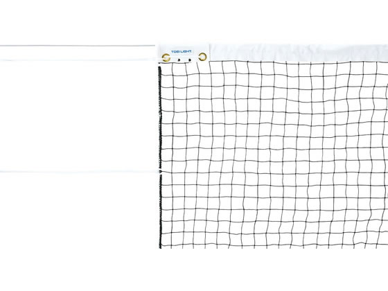 【商品説明】日本ソフトテニス連盟公認品。【仕様】●素材・材質：白帯／ポリエステル●仕様：440T／36本、ポリエチレン無結節、網目3．5cm、テニスネットを安全にお使いいただくために、ご使用前に必ずワイヤーコードの点検を行い、ササクレ・切れ...