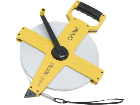 【商品説明】耐久性・メンテナンス性が高いオープンタイプケースのJIS1級巻尺。【仕様】●素材・材質：テープ／グラスファイバー（PVCコーティング）、ケース／ABS●仕様：表2mm目盛、裏5mm目盛、JIS1級●特徴：握りやすいラバーグリップ...