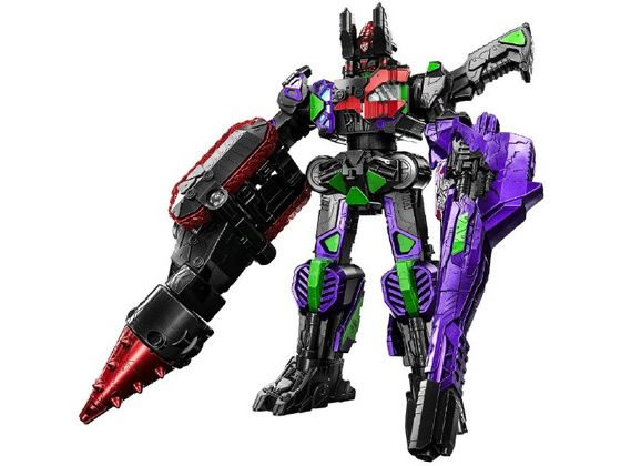 【商品説明】武器モードとユニットモード、ロボモードの3モードを楽しめるアイテムです。付属のエモルギア（シリタインダー　WK−2（ダークver．））をセットすると、主翼が展開。さらにエモルギアを回転させると、連動して剣先が伸びるギミックを搭載...