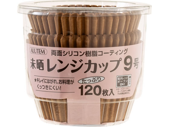 【商品説明】（1）紙にシリコン樹脂コーティングしており、お料理がくっつきにくく、使いやすく便利です。（2）オーブンで調理を、電子レンジで手軽に温めが出来てとても便利です。【仕様】●入数：120枚●カラー：チャイロ●商品本体サイズ：幅8．7×...