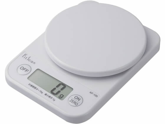 【商品説明】電源ONから0g表示までが速く、すみやかに計量可能。【仕様】●サイズ：約幅15×奥行11×高さ3．1cm●重量：300g●材質：本体／ABS、表示部／PET●生産国：中国●最大計量1kg、最小目盛1g●単4形乾電池×2本【備考】...