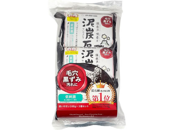 【商品説明】炭泥※泡で、もっとさっぱり・もっとうるおう洗顔石鹸へ。メーカー従来品に比べて、炭を2．5倍・泥を2倍に増量。※国産ひのき精油（香り成分）をブレンドして、爽やかな香りになりました。デリケートなお肌の方にも。低刺激皮ふ刺激テスト済み...