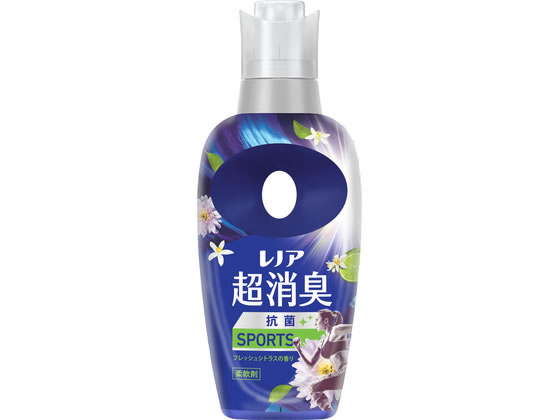 【商品説明】スポーツ着の気になる汗臭も無臭化＊1！爽やかさ続く！衣類の抗菌＊2　1週間消臭＊3　。赤ちゃんの衣類もやわらかく。洗濯槽のニオイを防ぐ。静電気ブロック。花粉ブロック＊4　＊1　柔軟剤未使用と比較。すべてのニオイを0にするわけでは...