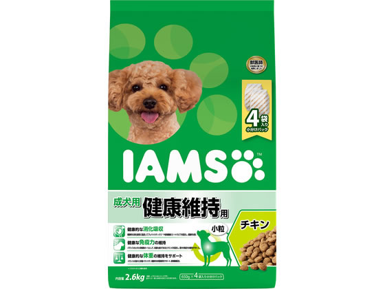 【商品説明】全ての成犬の健康な生活のために最適な製品設計。ワンちゃんが大好きなチキンを使用。【仕様】肉類（チキンミール、チキンエキス等）、小麦、とうもろこし、大麦、チキンオイル（オメガ6脂肪酸源）、乾燥ビートパルプ（食物繊維源）、フィッシュ...