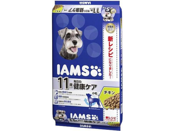 【商品説明】11歳以上の全てのシニア犬の健康な生活のために最適な製品設計。ワンちゃんが大好きなチキンを使用。【仕様】肉類（チキンミール（グルコサミン、コンドロイチン、アルギニン源）、チキンエキス等）、小麦、とうもろこし、大麦、チキンオイル（...