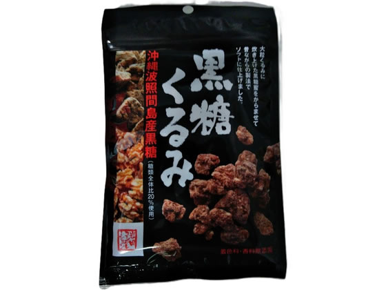 【商品説明】黒糖蜜に生くるみを投入し、じっくりと煮込んで製造をしました。【仕様】●内容量：60g【備考】※メーカーの都合により、パッケージ・仕様等は予告なく変更になる場合がございます。【検索用キーワード】黒糖　くるみ　沖縄　黒　こくとう　珍...