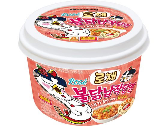 【商品説明】ブルダックとは、韓国料理で、ブル＝辛い、ダック＝鶏を指します。クリーミーな味わいの後から来る特有の辛さと、中国発祥の極太春雨（タンミョン）の歯ごたえがあるモチモチ食感がやみつきになる一品です。【仕様】●注文単位：1個【備考】【賞...