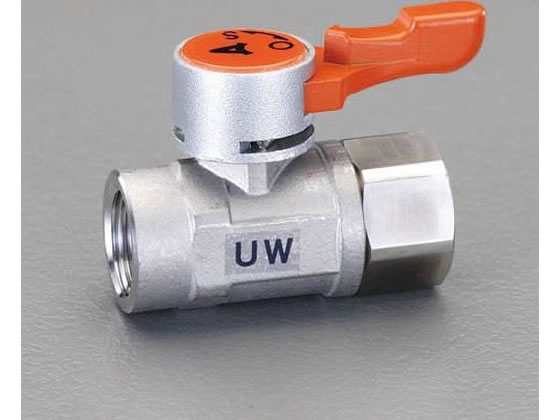 【仕様】●メーカー…アソー（ASOH）　●型番…UW−1011　●取付ねじ…Rc1／8”×Rc1／8”　●使用圧力…0．98MPa以下　（※真空状態では使用不可）　●使用温度…−10〜120℃（凍結箇所を除く）　●材質…ステンレス　●両内ネ...