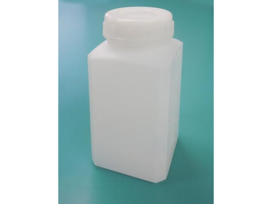 【仕様】●メーカー…瑞穂化成工業　●型番…0143　●容量…500ml　●目盛間隔…100ml　●サイズ…70×70×153（H）mm　●フタ内径…44mm　●材質…ポリエチレン　●入数…1個　●目盛付　●中栓付で、密閉性に優れています。　...