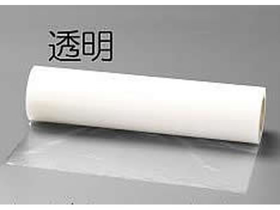 【仕様】●幅…150mm　●長さ…100m　●材質…基材：ポリエチレン　粘着剤：アクリル系　芯：紙管　●厚み…0．05mm　●色…透明　●引張強度…2．19kg／mm2　●標準接着力…40g／25mm　●巻き戻し力…15g／25mm　●伸び...