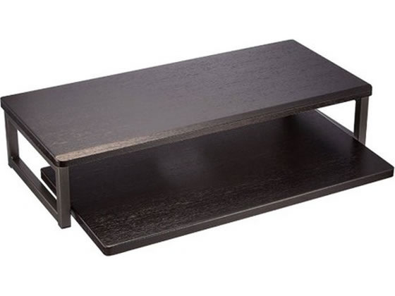 【仕様】●メーカー…ナカバヤシ　●型番…DTR−201DM　●※注意※…【お客様組立品】　●サイズ（W×D×H）mm…550×240×120　●カラー…ダーク　●総耐荷重…25kg（モニタ台：20kg、キーボードテーブル：5kg）　●重量…...