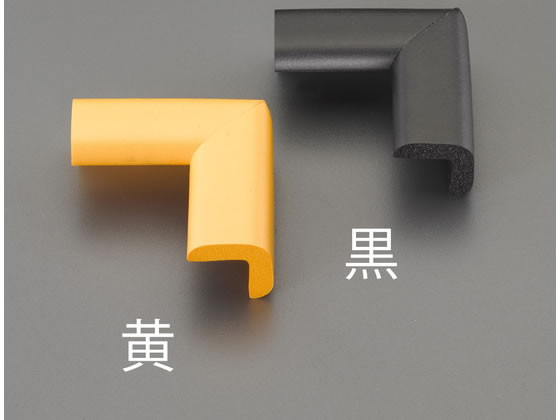 【仕様】●メーカー…カーボーイ　●型番…AC−26YS　●商品名…安心クッション　コーナー用　●材質…NBR（発泡ゴム）　●サイズ（A×B×C）…70×70×31mm　●厚み（D）…9mm　●入数…2個　●用途…工作機械の周辺等の油を使用す...
