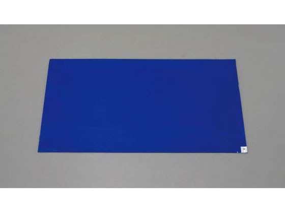 【仕様】●メーカー…MCC（MaxClean）　●型番…MAX−6090BN　●サイズ（mm）…600×900　●厚み（mm）…1．0（30枚層）　●材質…ポリエチレンフィルム　●カラー…ブルー　●入数…10組　●ウォーターベース粘着剤のた...