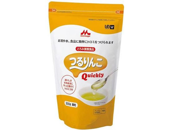【商品説明】無味・無臭でサッと溶けるので、温かいものにも、冷たいものにも使えます。消費者庁許可　特別用途食品「えん下困難者用食品（とろみ調整用食品）」です。『つるりんこQuickly』における特別の用途に適する旨の表示（許可表示）本品は、え...