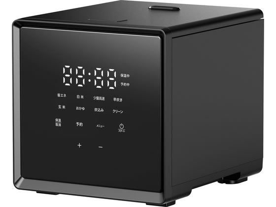 【商品説明】●トースターや電子レンジなどのキッチン家電と並べてもお洒落なキューブ型。操作部はタッチパネルなので、汚れてもサッとふき取りできてお手入れも簡単です。●ご飯の炊き分けは、用途に合わせて「省エネ」「白米」「少量高速」「早炊き」「玄米...