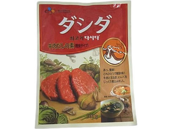【商品説明】じっくり煮込んだ牛骨エキスに、玉ねぎ、ニンニクなどの野菜と薬味を配合。素材のおいしさが溶けこんだ粉末調味料。深い牛肉の旨味とコクが、いつものお料理を引き立ててくれます。【仕様】●注文単位：1袋（100g）【備考】【賞味期限202...