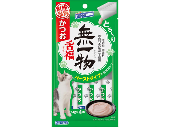 【商品説明】かつおと水と米粉だけで作ったシンプルな猫ちゃんのおやつです。余計なものを加えないので、素材の味がいきています。塩水使用しない凍結方法を採用し、健康に配慮しています。増粘剤等は使用せず、米粉の配合を調整することで、ちょうどいい粘度...