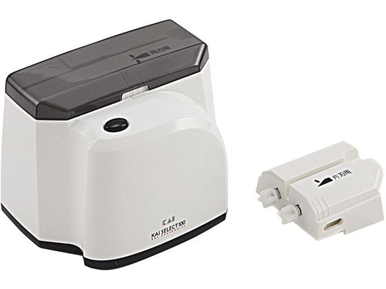 【商品説明】和包丁も洋包丁も研げます。カートリッジ式で簡単に砥石が交換できます。【仕様】●サイズ：138×111×高さ105mm●電源：単相100V　50／60Hz●消費電力：40W／53W●定格時間：2分●質量：875g●コードの長さ：1...