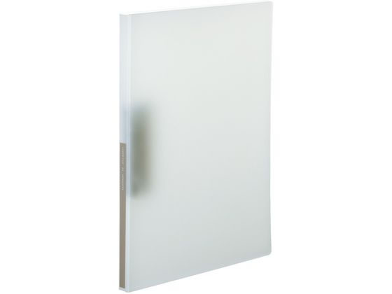 【商品説明】表紙の表面は傷が目立ちにくいシボ加工で裏面はデザイン性の高い柄シボ。背角が丸くて安心。表紙がきれいに折り返せて、机上での閲覧時に省スペース。分別廃棄が可能です。【仕様】●表紙色：オフホワイト●サイズ：A4タテ●外寸法：縦307×...