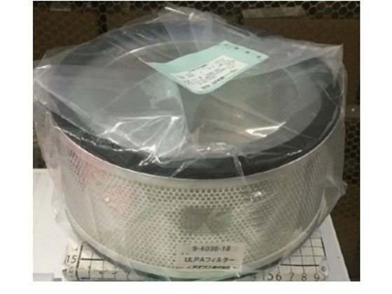 【仕様】●捕集効率：0．1μm粒子にて99．995％●ULPAフィルター1枚（交換用）【検索用キーワード】ULPAフィルター1枚交　クリーン環境機器　掃除機　CR用クリーナー　9−4038−18　XM4920