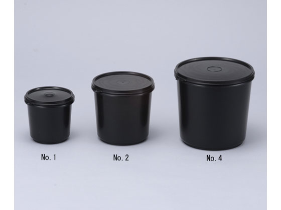 【仕様】●型番：783228●容量（L）：3．2●サイズ（mm）：φ183×172●材質：本体／導電性PP（ポリプロピレン）、フタ／導電性PE（ポリエチレン）●表面抵抗値：10＾3〜10＾6Ω●生産国：日本【検索用キーワード】783228　...
