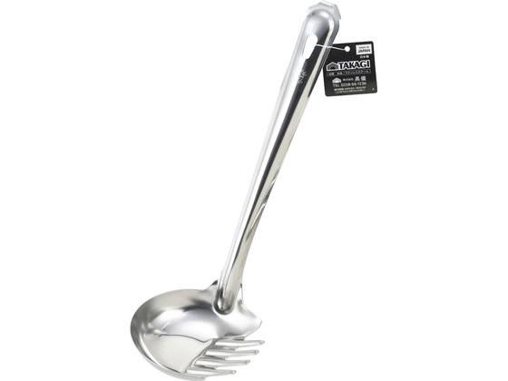 【商品説明】麺をすくうのに便利な櫛状ステンレス製でさびにくい【仕様】●本体：ステンレススチール【備考】※メーカーの都合により、パッケージ・仕様等は予告なく変更になる場合がございます。【検索用キーワード】TAKAGI　たかぎ　ステンレス共柄う...
