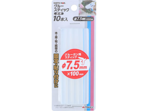 【商品説明】φ7〜7．5mm用グルーガンに使用できます。溶剤を含まない100％固形なので溶剤臭もなく快適でクリーンな作業が可能。接着箇所を再加熱することで取り外し、やり直しが簡単。【仕様】●グルースティック×10本入●φ7．5mm×100m...