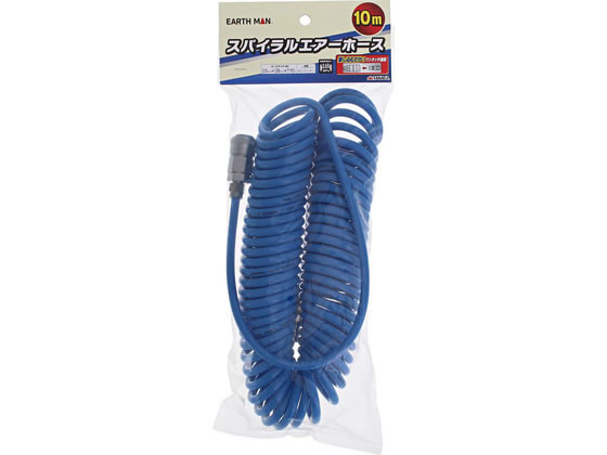 【商品説明】差し込むだけ！ワンタッチ接続【仕様】●ホースサイズ：内径5mm×外径8mm×長さ：10m●材質：ポリウレタン●使用最高圧力：0．69MPa【備考】※メーカーの都合により、パッケージ・仕様等は予告なく変更になる場合がございます。【...