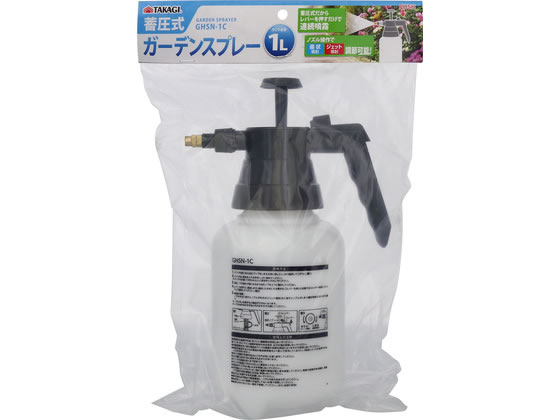 【商品説明】蓄圧式だからレバーを押すだけで連続噴霧ノズル操作で霧状噴射・ジェット噴射調整可能【仕様】●品質表示／本体●材質：PP、ボトル●材質：PE、ノズル●材質：真鍮【備考】※メーカーの都合により、パッケージ・仕様等は予告なく変更になる場...