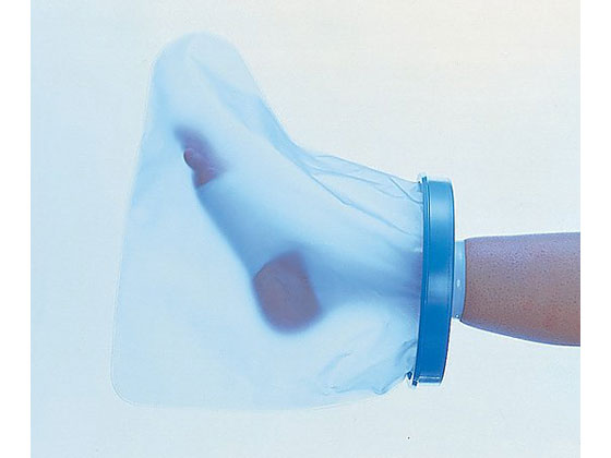 【商品説明】●患部の水濡れを防ぎ、シャワー浴ができます。【仕様】●材質：プラスチック部／ナイロン、カバー部／軟質PVC（塩化ビニル樹脂）●用途：石膏ギプス・合成のギプス・義足・添え木・包帯・やけど・発疹・裂傷・水虫・アトピー性皮膚炎等で患部...