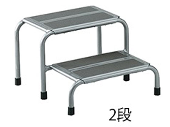 【商品説明】●軽量で持ち運びや移動も容易です。●踏み板には滑り止めシートをつけています。●登り降りに安心な手すり付きです（2段手すり付きのみ）。【仕様】●仕様：2段●幅×奥行×高さ（mm）：445×510×300●重量（kg）：約2●材質：...