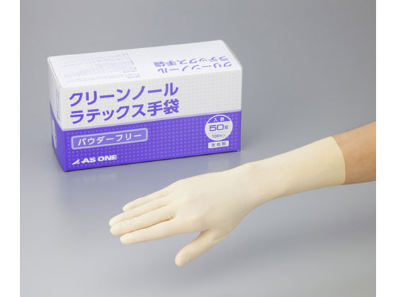 【商品説明】●フィット性・抗静電性に優れ、パウダーレス加工によりクリーンルーム内での作業に適しています。●左右それぞれの立体構造でフィット感に優れ長時間の作業も疲れにくいです。【仕様】●入数：1箱（50双入）●材質：ラテックス（パウダーフリ...