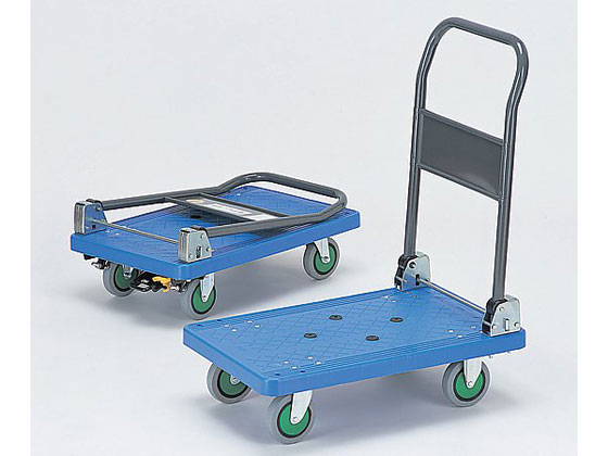 【商品説明】●静かで軽く滑らかに走行する大径φ125mmしずかる（R）スーパーキャスターを使用しています。●グレージェンゴムB入り車輪は防じんカバー付きで、床面汚染に配慮しています。【仕様】●積載荷重：200kg（均等積載）●材質：PP（ポ...