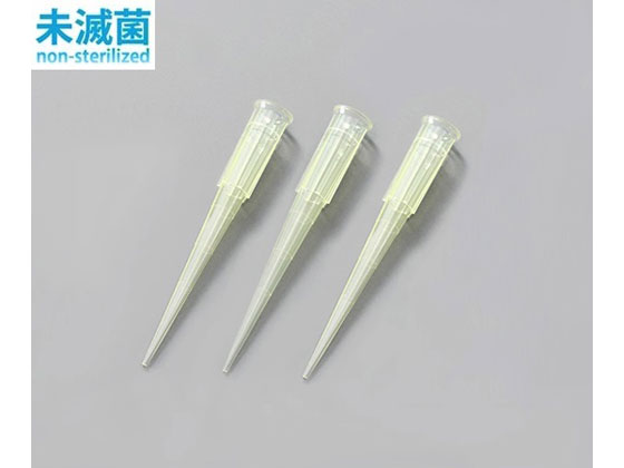 【商品説明】●チップ上部は柔らかく、ピペットノズルが装着しやすい形状ですので装着もスムーズに行え、フィット感にも優れています。●日本国内のクリーンルームで製造していますので安心してご使用いただけます。【仕様】●容量（μL）：200●色：イエ...