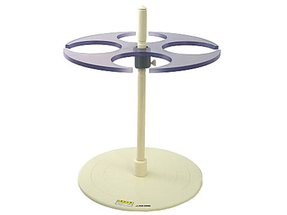 【仕様】●材質：PVC（塩化ビニル樹脂）●型番：BR−25型●適合サイズ：2000mL（胴径φ190mmまで）4本掛け●穴径（φmm）：150●生産国：日本【検索用キーワード】BR−25型　試験管立て　ラック　樹脂　磁製実験用備品　スタンド...