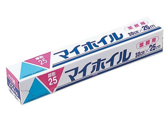 【仕様】●型番：厚形25●幅×厚み×長さ：300mm×20μm×25m●入数：1本入●生産国：日本【検索用キーワード】厚形25　マイホイル　0153556357　6−713−06　XP3612
