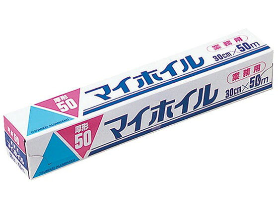 【仕様】●型番：厚形50●幅×厚み×長さ：300mm×20μm×50m●入数：1本入●生産国：日本【検索用キーワード】厚形50　マイホイル　0153556358　6−713−07　XP3613
