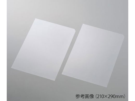 【仕様】●サイズ：210×297mm（10枚入）●材質：PET●厚さ：50μm●剥離力：680mN（日東31B　50mm）●残留接着率：96％●接触角：104°（純水）●生産国：日本【検索用キーワード】SFL−A4　3−9568−01