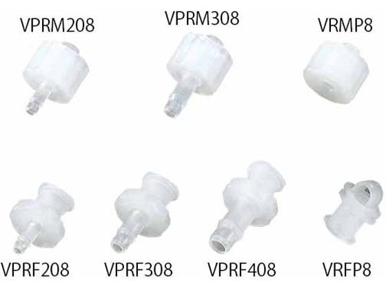 【仕様】●材質：PVDF（フッ素樹脂）●入数：1袋（10個入）●高温オートクレーブ可・γ線滅菌可・EOG滅菌可●タイプ：オスルアーロック●プラグ●PVDF製・軟質チューブ用●型番：VRMP8●生産国：米国【検索用キーワード】VRMP8　ジョ...